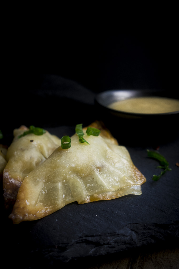 Mashed Potato Filled Wontons - Went Here 8 This
