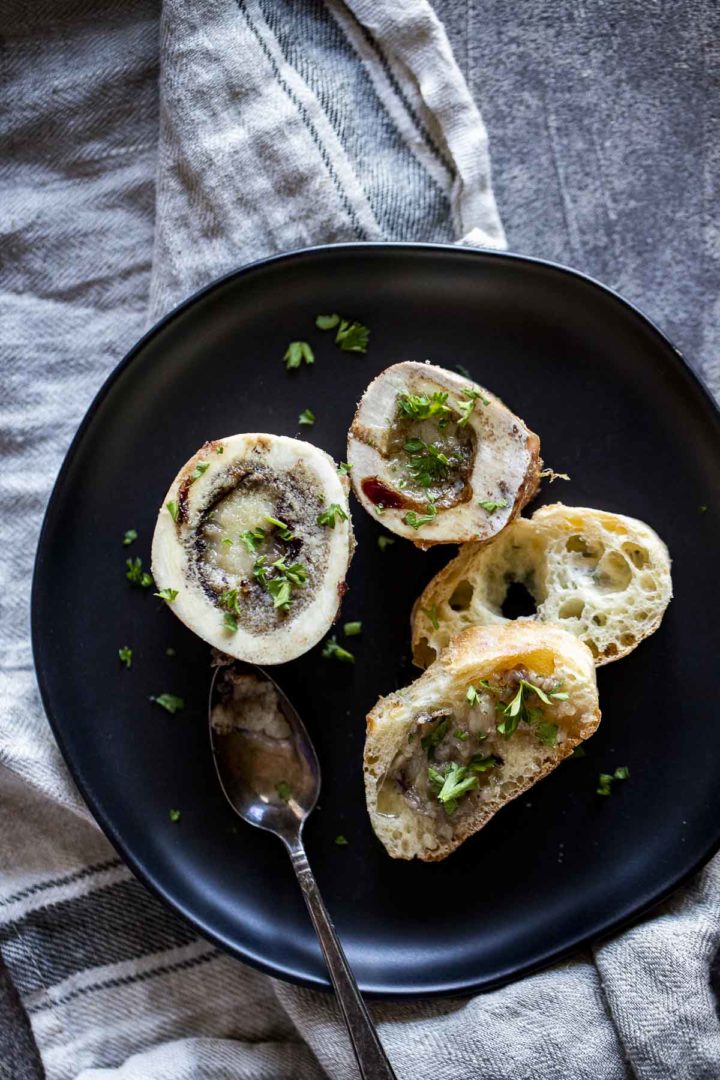 Easy Roasted Beef Bone Marrow on Toast - Restaurant Style - Went Here 8 ...