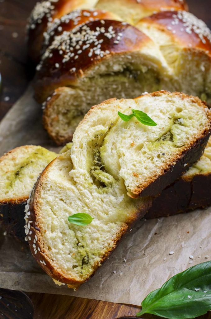 Parmesan Pesto Challah Bread Recipe - Went Here 8 This