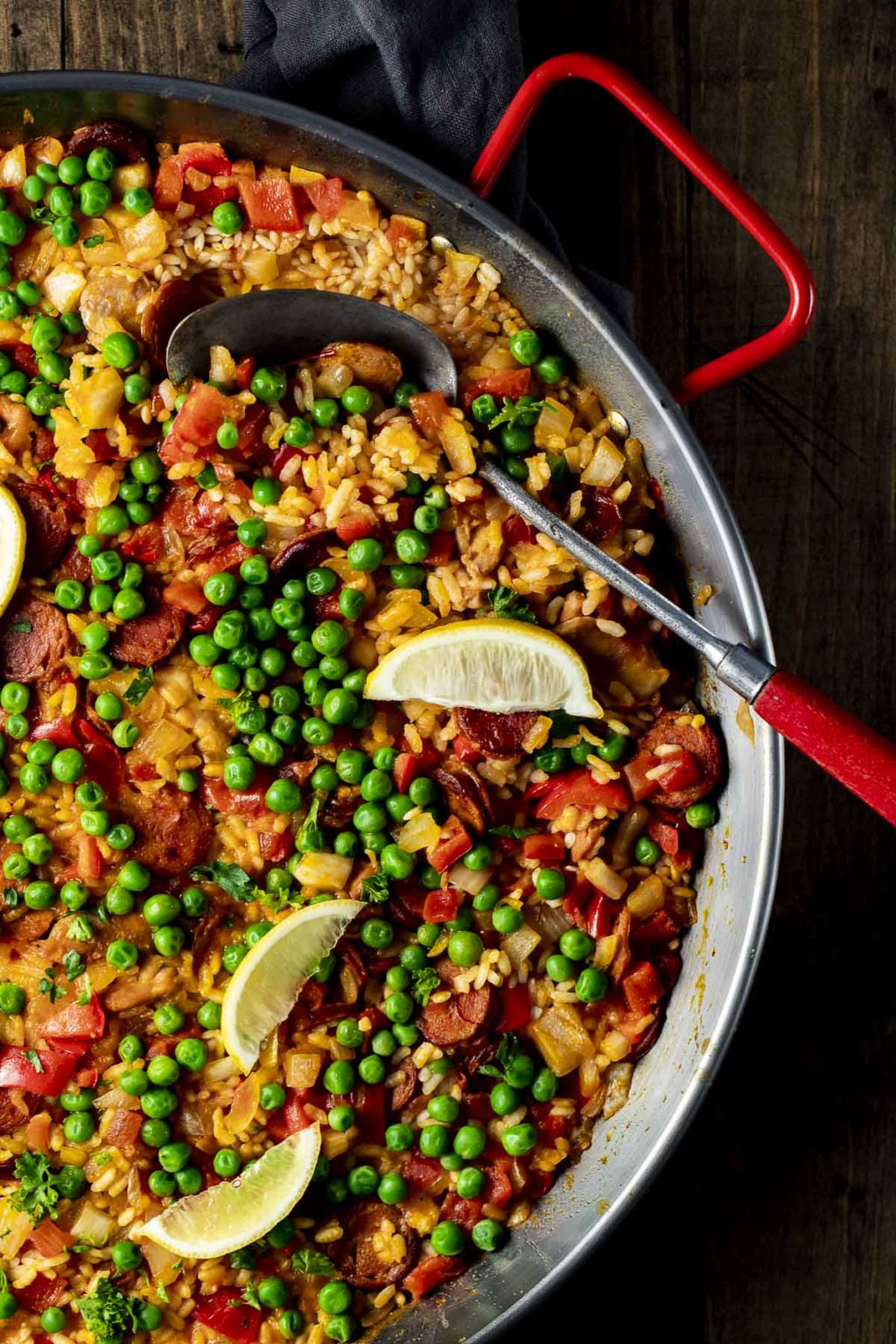 Traditional Spanish Chicken and Chorizo Paella - Went Here 8 This