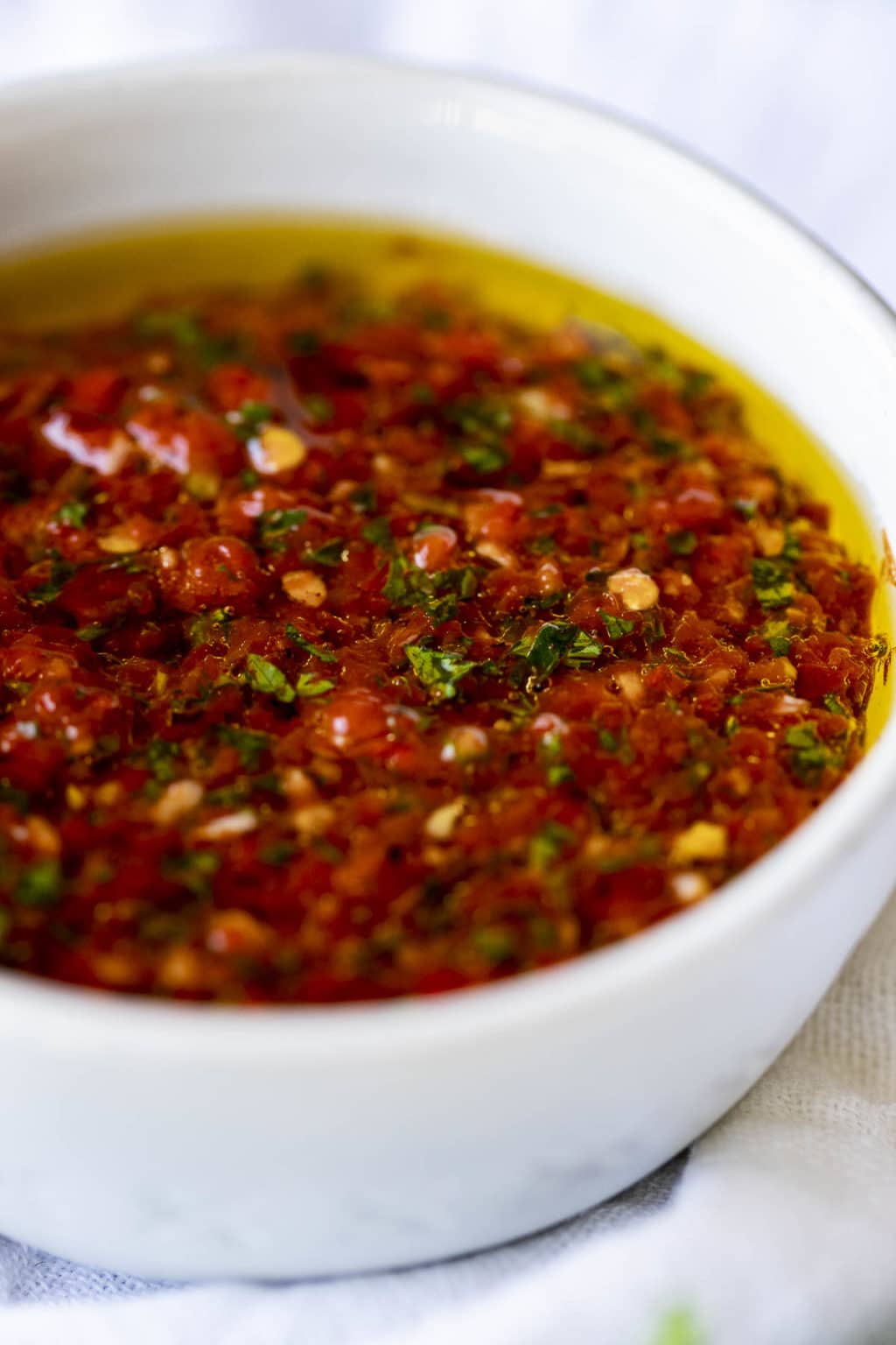 Easy Red Chimichurri (Chimichurri Rojo) - Went Here 8 This