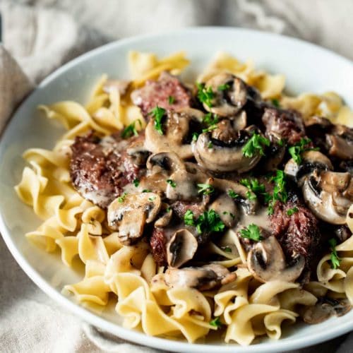 Sous Vide Beef Cheeks with Mushroom Gravy - Went Here 8 This
