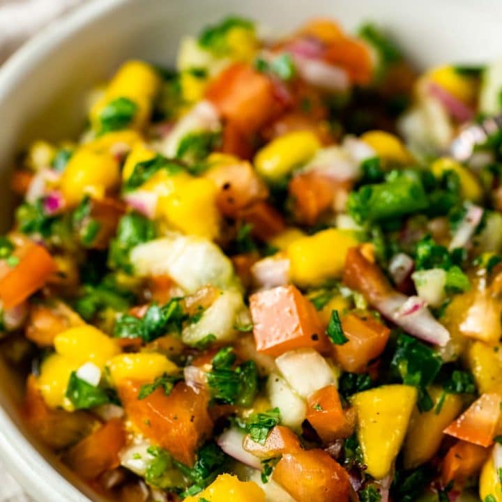 Mango Peach Salsa - Went Here 8 This