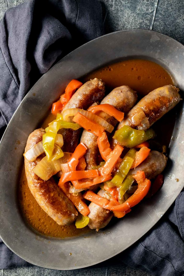 Instant Pot Sausage and Peppers - Went Here 8 This