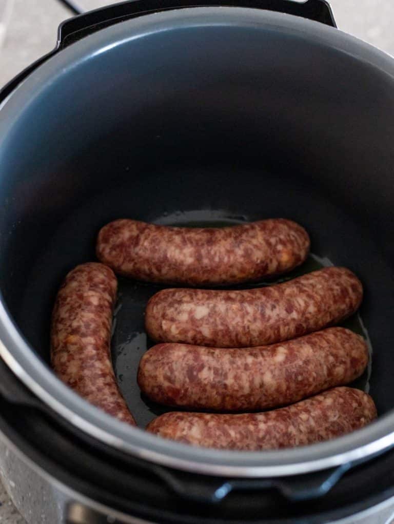 Instant Pot Sausage and Peppers - Went Here 8 This