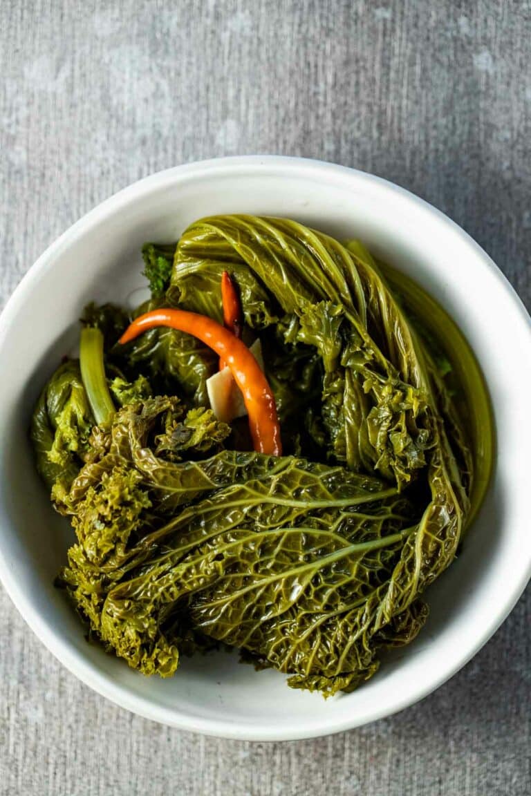Chinese Pickled Mustard Greens - Went Here 8 This