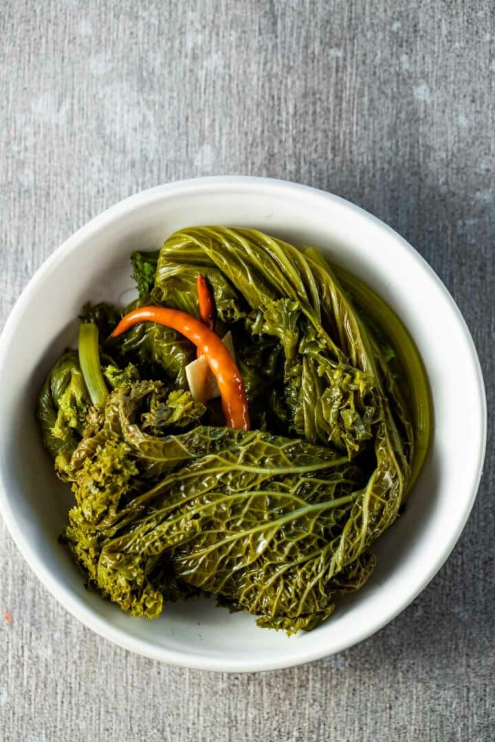 Chinese Pickled Mustard Greens - Went Here 8 This