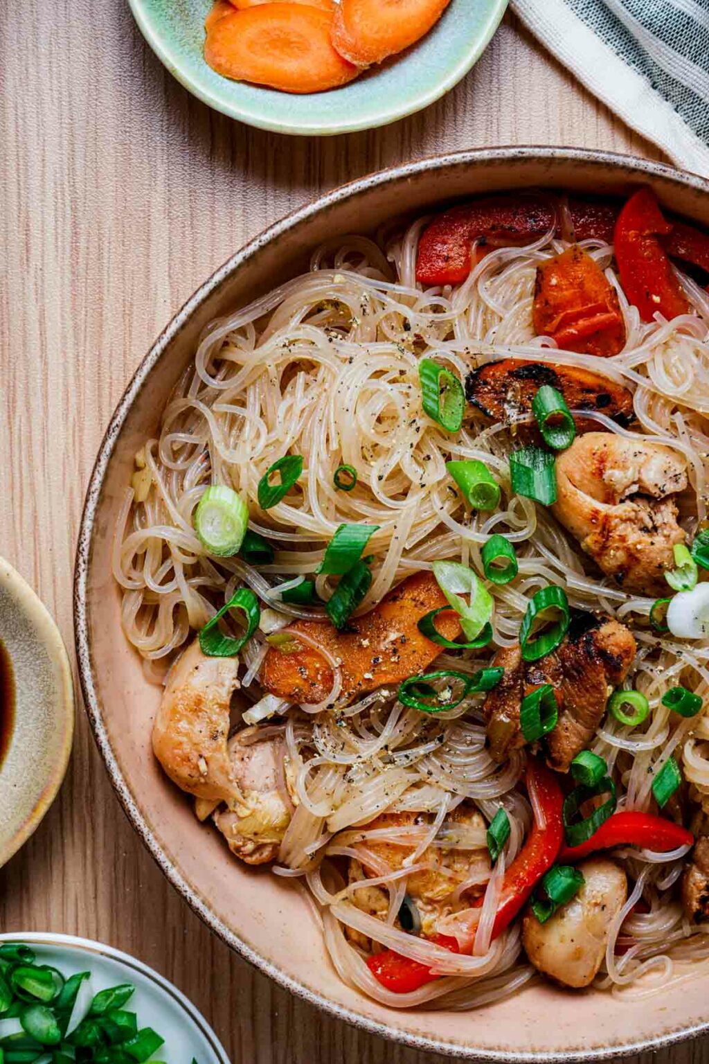 Pad Woon Sen (Thai Glass Noodle Stir Fry) - Went Here 8 This