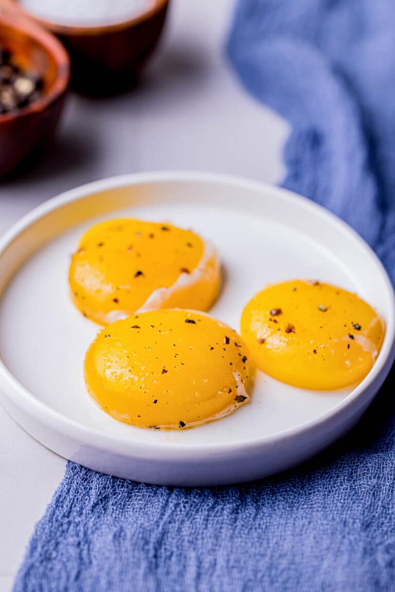 Perfect Sous Vide Egg Yolks in Oil (Confit Egg Yolk) - Went Here 8 This
