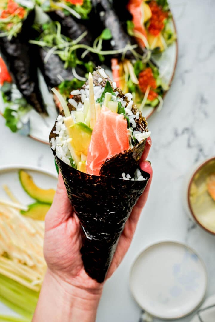 Temaki Sushi Roll - Went Here 8 This