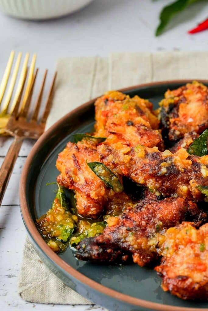 The Best Crispy Salted Egg Chicken - Went Here 8 This