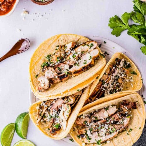 Authentic Tacos De Pollo (Mexican Shredded Chicken Tacos) - Went Here 8 ...