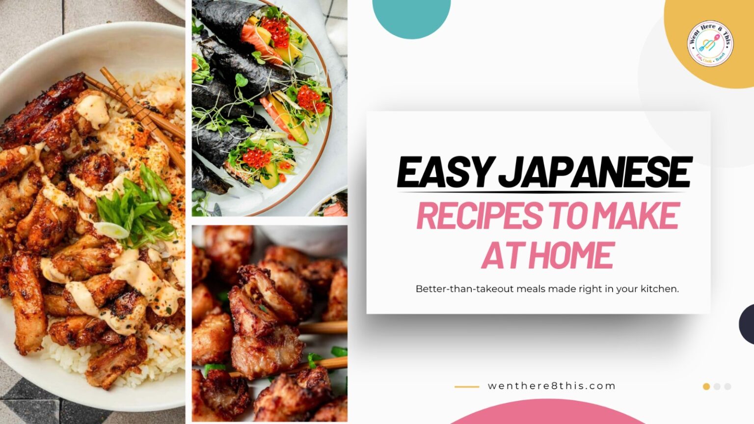 Easy Japanese Recipes You Can Make at Home